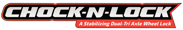 Chock-N-Lock Australia - Stabilises dual axle caravans and trailers